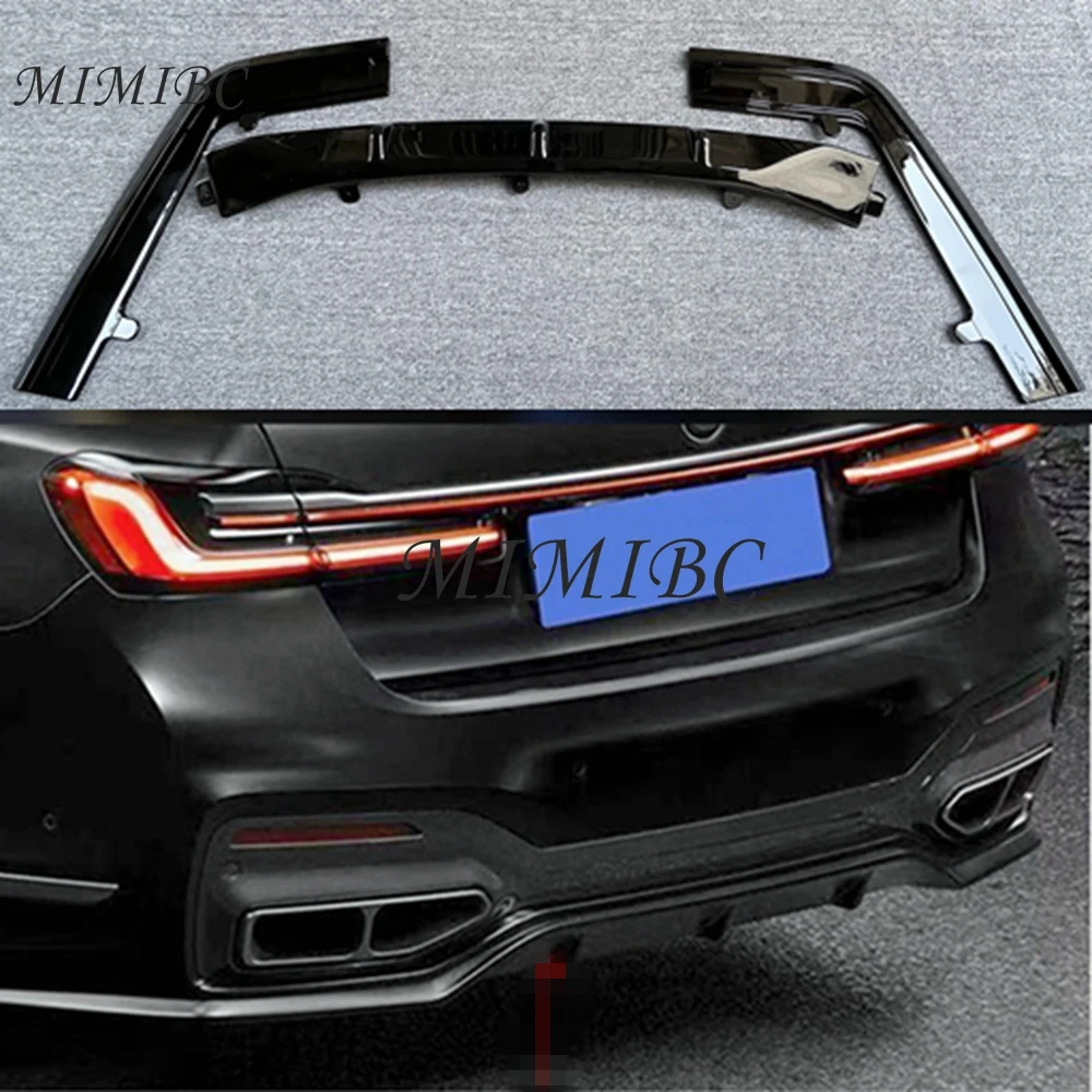 Gloss-black-Rear-Bumper-Diffuser-for-BMW-New-7-Series-G11-G12-730-740 ...