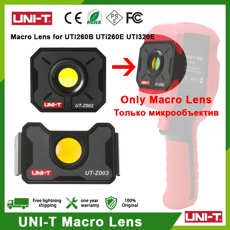 UNI-T-UT-Z002-UT-Z003-Thermal-Camera-Macro-Lens-for-UTi260B-UTi260E ...