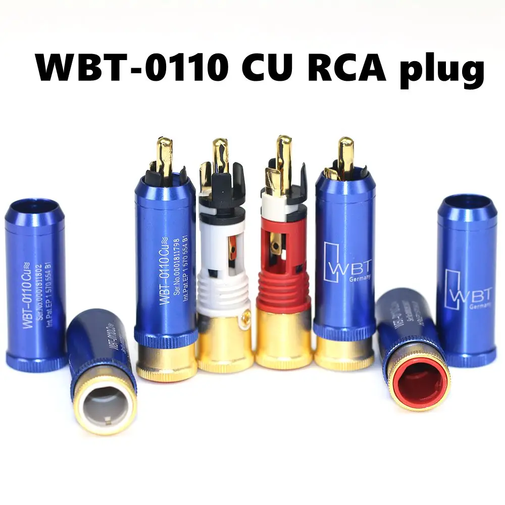 Original-German-WBT-0110Cu-Nextgen-connector-RCA-Hi-End-Hifi-Audio ...