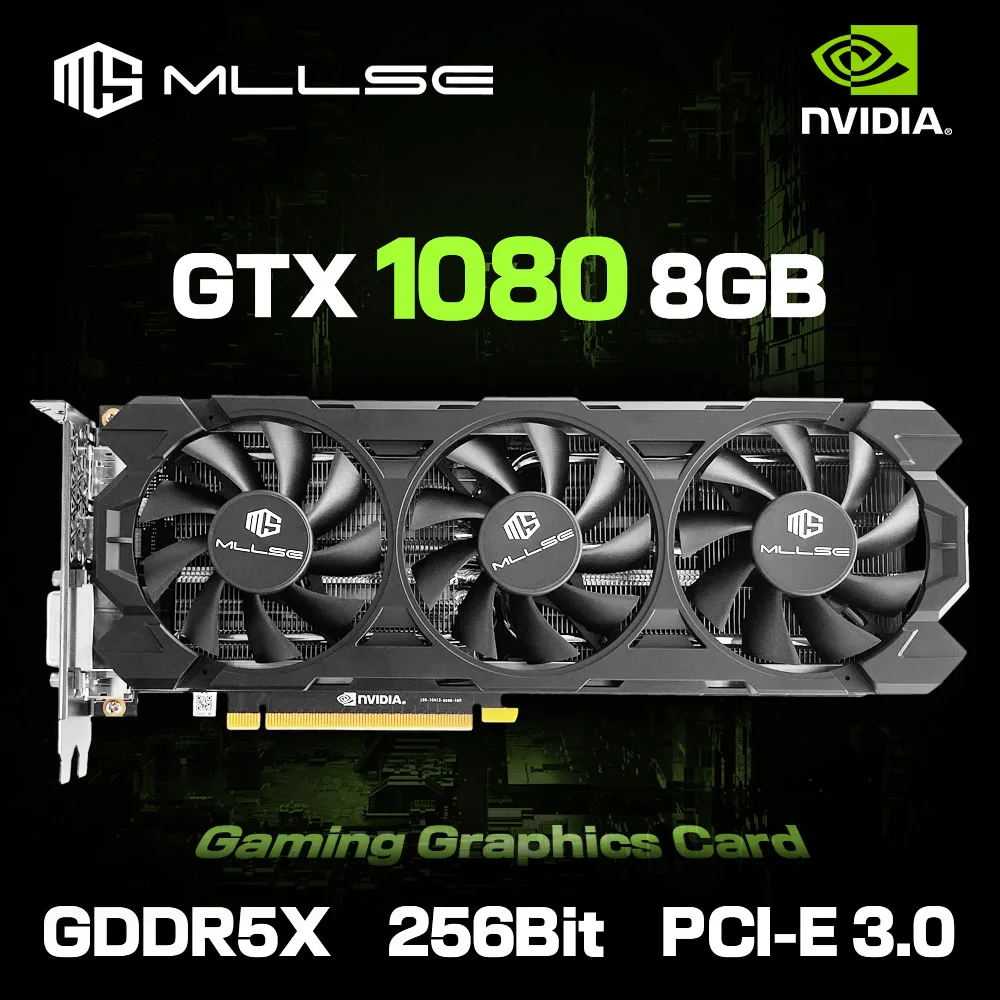 MLLSE-Geforce-GTX-1080-8GB-Gaming-Graphics-Card-GDDR5X-256Bit-PCI-E-3-0 ...