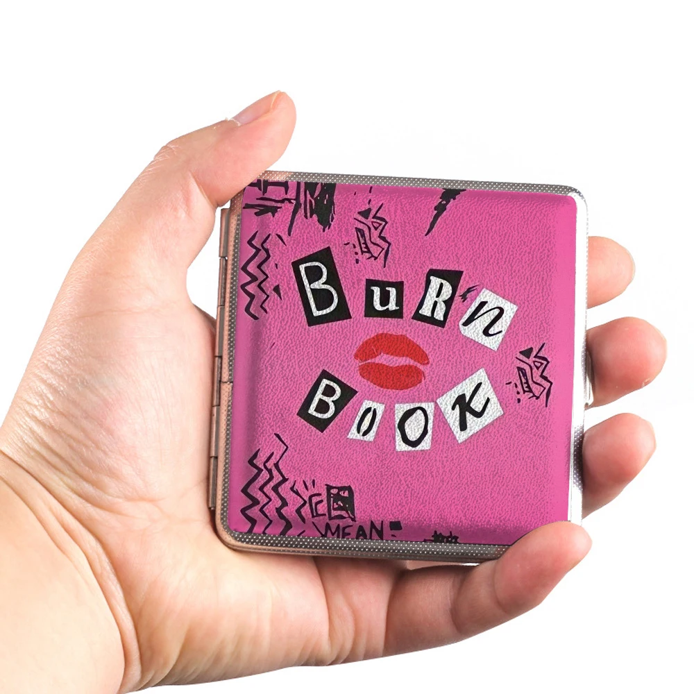 Pink-Smoke-Case-For-Girls-Leather-Metal-Cigarette-Box-Pouch-Case-Holder ...