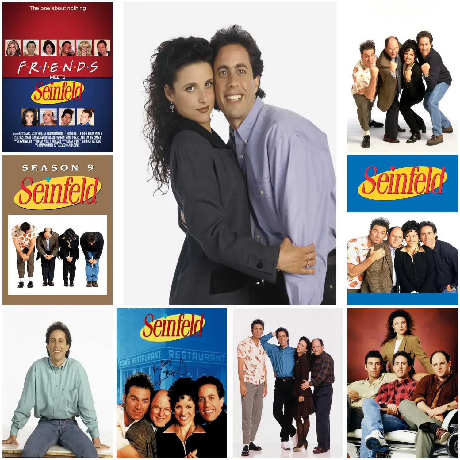 seinfeld-tv-play-Poster-Prints-Wall-Art-Canvas-Painting-Poster-For ...