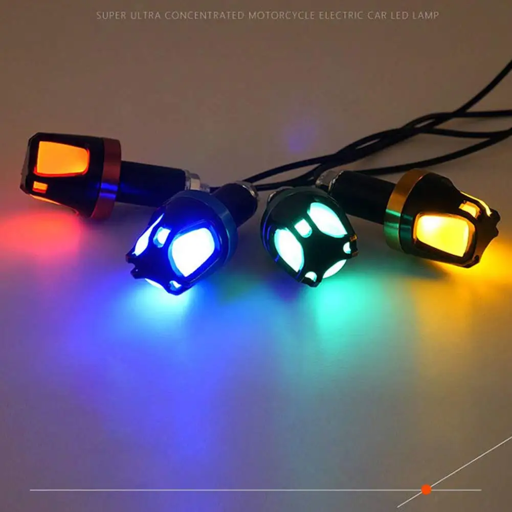 Newly-Upgraded-Motorcycle-Handlebar-End-LED-Turn-Signal-Light-Moto ...