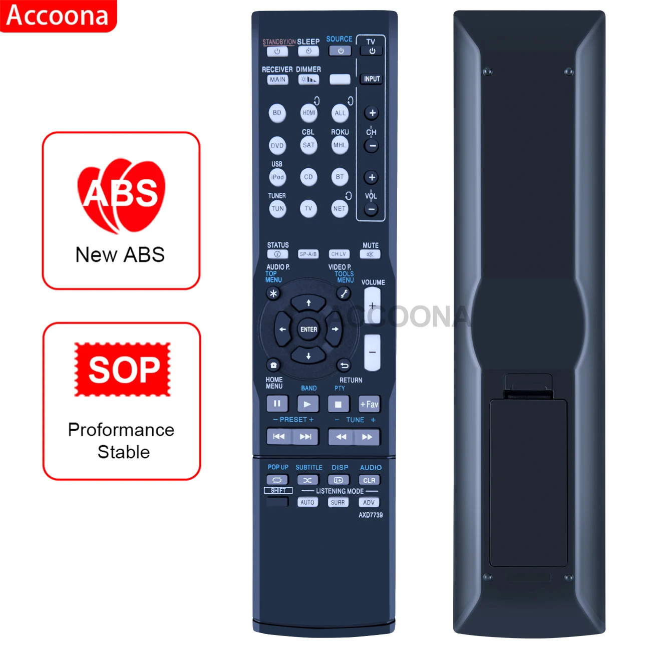 AXD7739-Replace-Remote-Control-For-Pioneer-AV-Receiver-VSX-830-K-VSX-45 ...