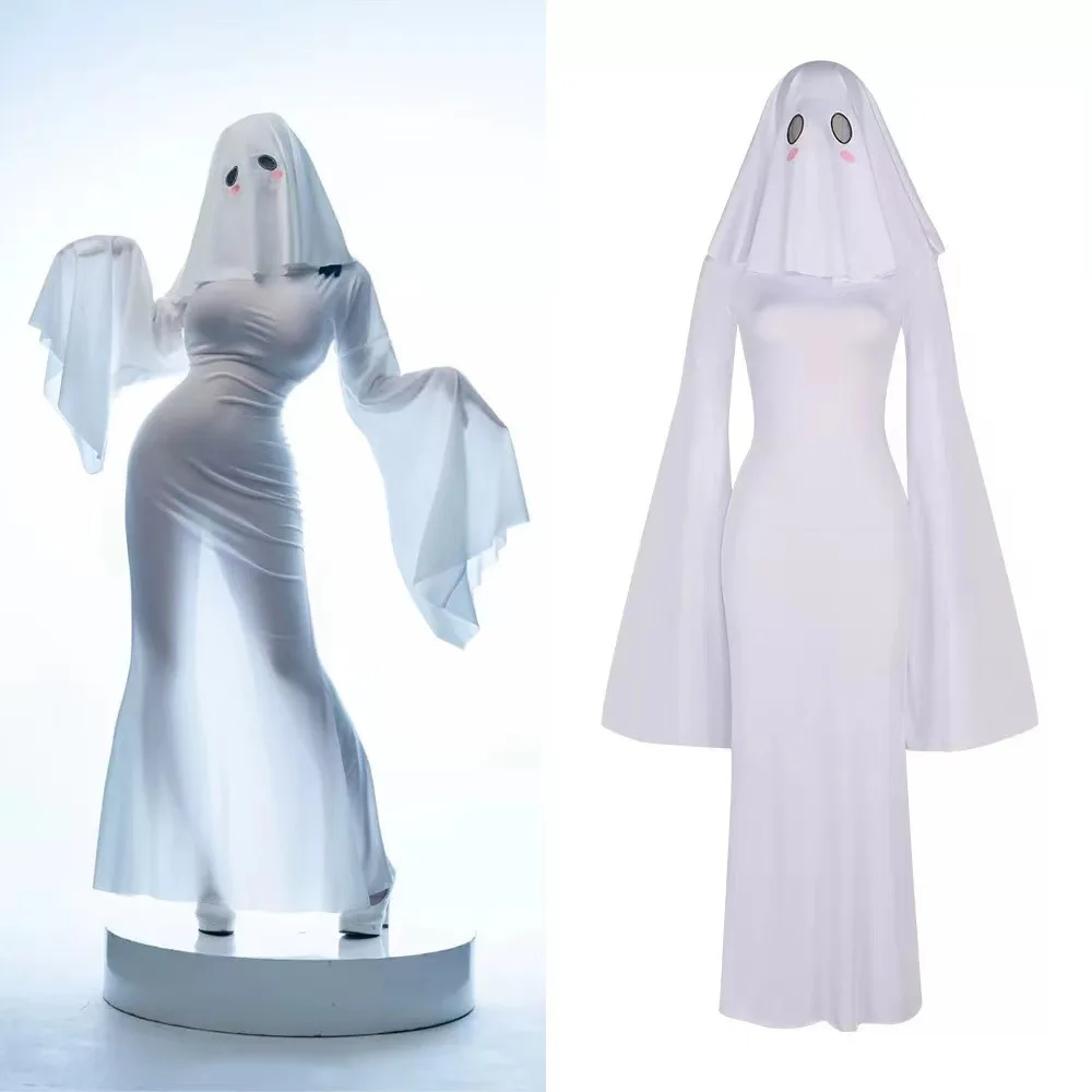Halloween-Kostüme Ghost Lady Cosplay Kleidung Frau Aprikose mit dem ...