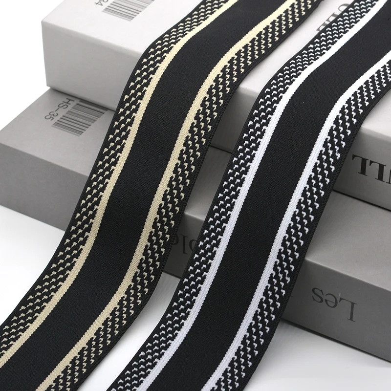 5cm-Jacquard-Hight-Stretch-Elastic-Band-For-Underwear-Bracers-Waist ...