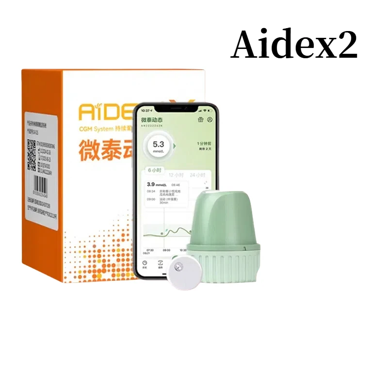 Medidor-de-monitor-de-glucosa-en-sangre-continuo-Sensor-Aidex-X ...