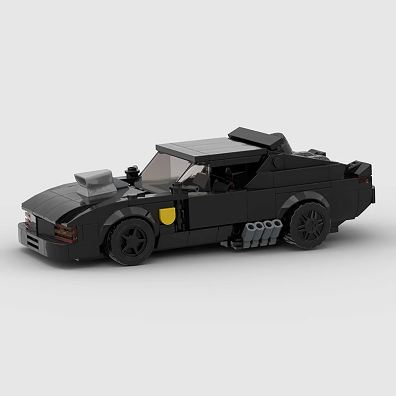 MOC-modelo-de-veh-culo-de-carreras-Mad-Max-V8-Interceptor-cl-sico-F1 ...