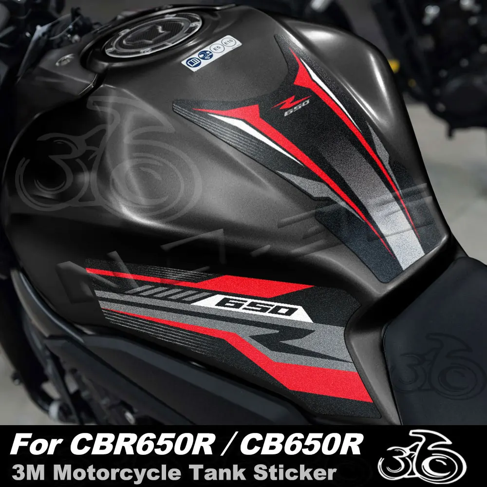 For Honda CBR650R CB650R CBR 650R 2019-2024 2023 3M Motorcycle Tank Pad ...