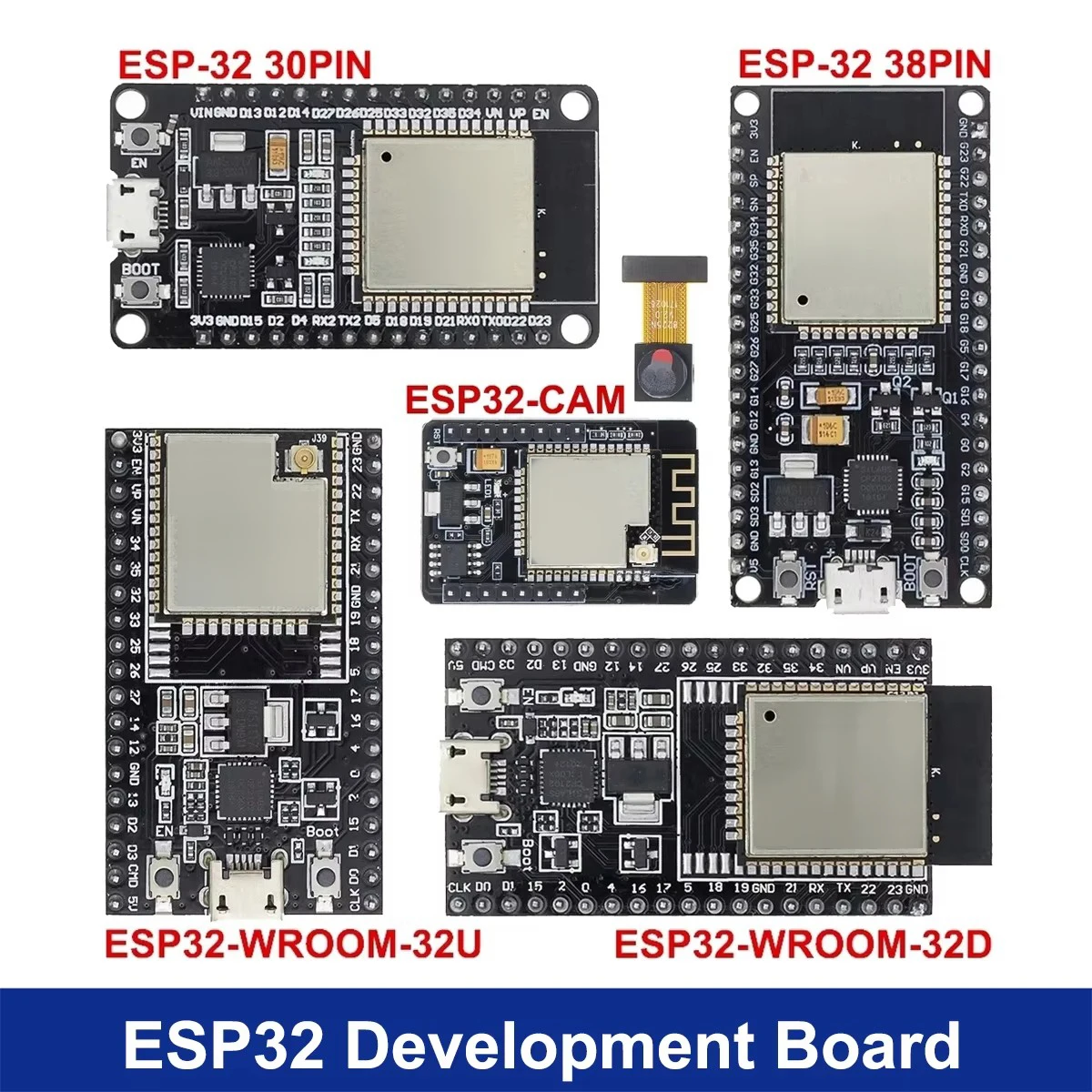 ESP32-Development-Board-WiFi-Bluetooth-Ultra-Low-Power-Consumption-Dual ...