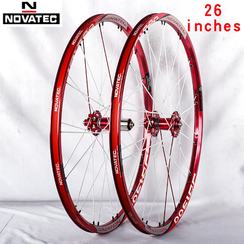 Novatec-Mountain-Bike-Wheels-MTB-Off-Road-Aluminum-Alloy-Sun-Rims-26 ...
