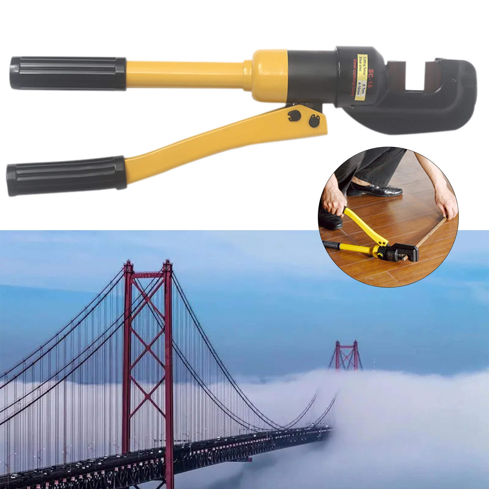 HY-22-8Ton-Hydraulic-Rebar-Wire-Rope-Cutter-Scissors-Steel-Bolt-Chain ...