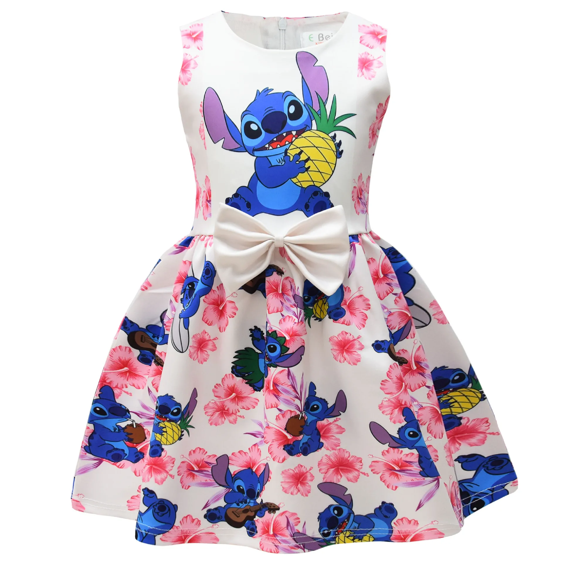 2024 Disney Lilo & Stitch Kids For Girls Vestido Falda de película ...