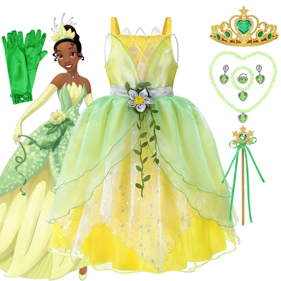 The Princess And The Frog Tiana Green Dress