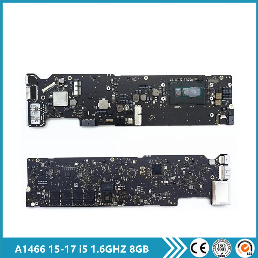 Venda a1466 2015 2017 placa lógica para macbook air 13 "portátil placa mãe i5 1.6ghz 8gb 820 ...
