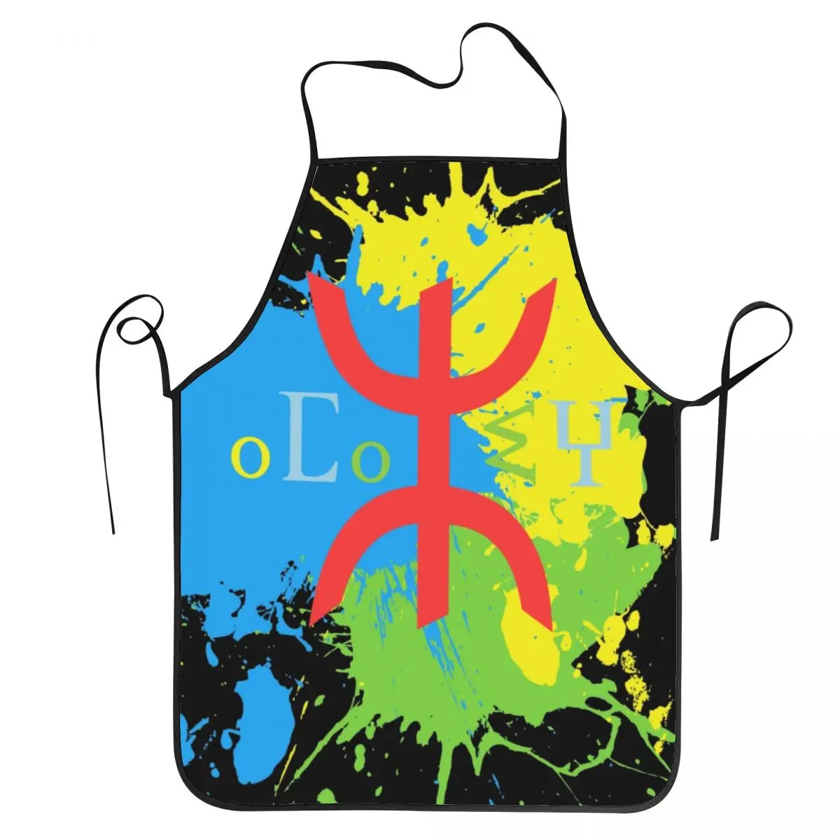 Amazigh-Vlag-Splash-Art-Design-Schorten-Mannen-Vrouwen-Berber-Tifinagh ...