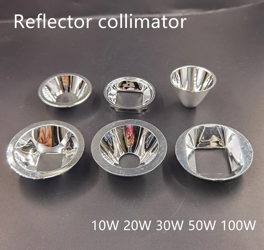 LED lens optical reflector collimator, 10W, 20W, 30W 50W 100W COB high ...