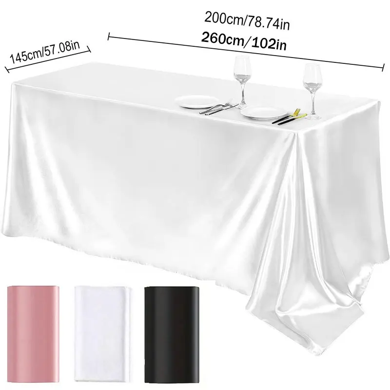 GY-1pcs-Glossy-Satin-Tablecloth-Suitable-for-Hotel-Banquet-Wedding ...