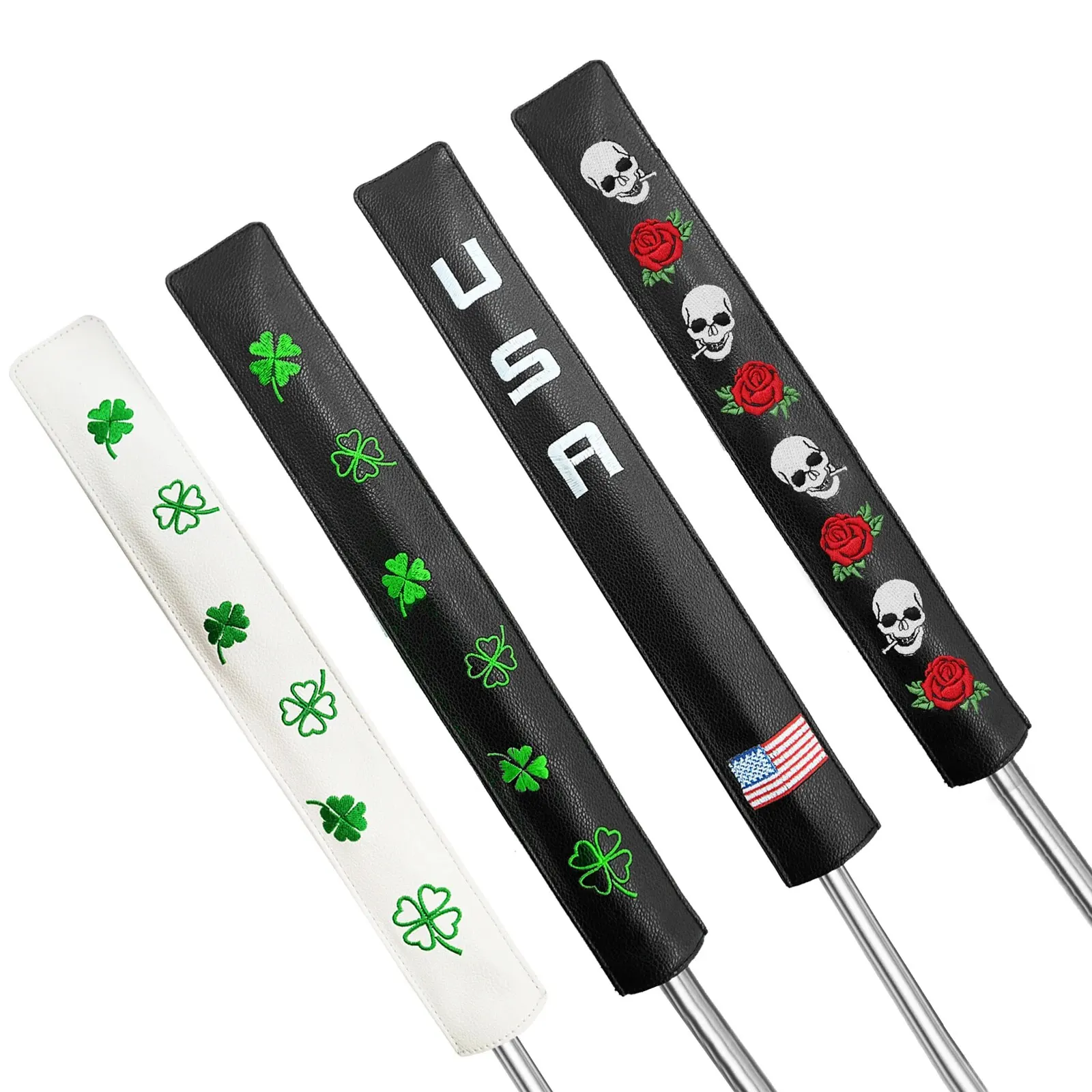 Alignment-Stick-Cover-PU-Leather-Golf-Club-Protector-for-Alignment ...