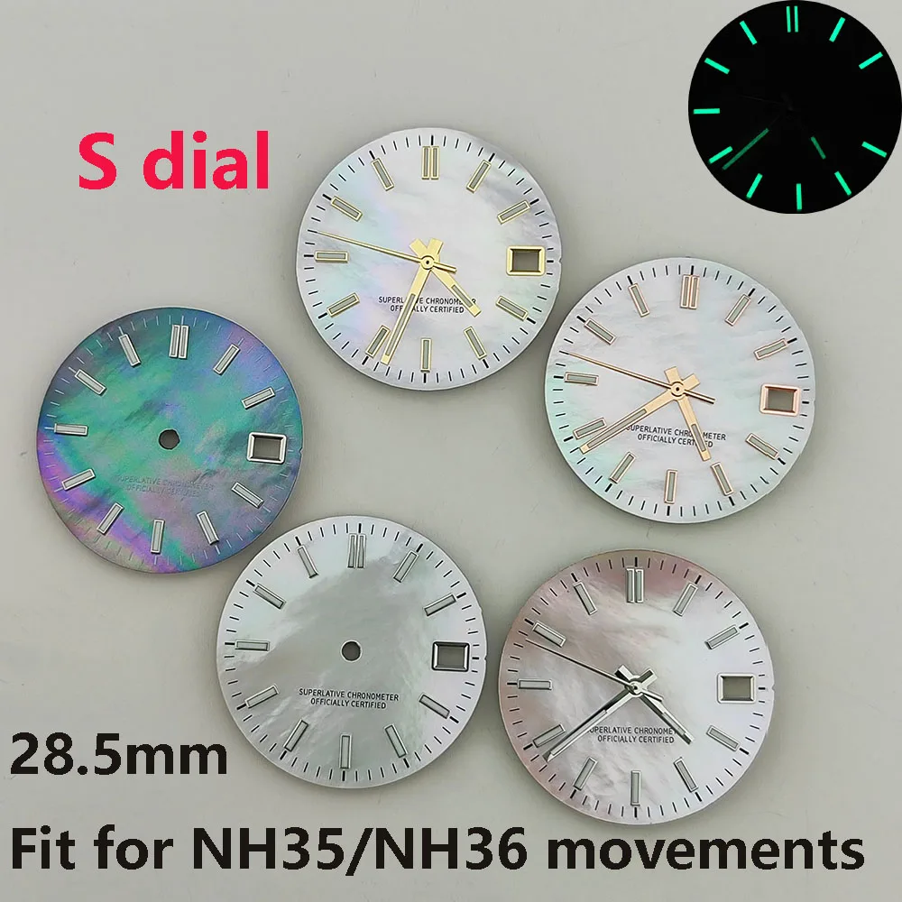 new-pattern-28-5mm-NH35-NH36-watch-dial-S-dial-suitable-for-NH35-NH36 ...
