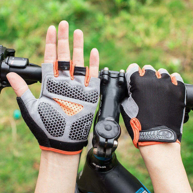 Half Finger Gloves Cycling Glove | Gym Gloves Half Finger Cycling - Men Cycling - Aliexpress
