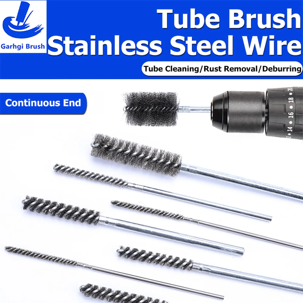 SS Twisted Wire Brushes for Metal Tube Pipeline Engine Cleaning ...