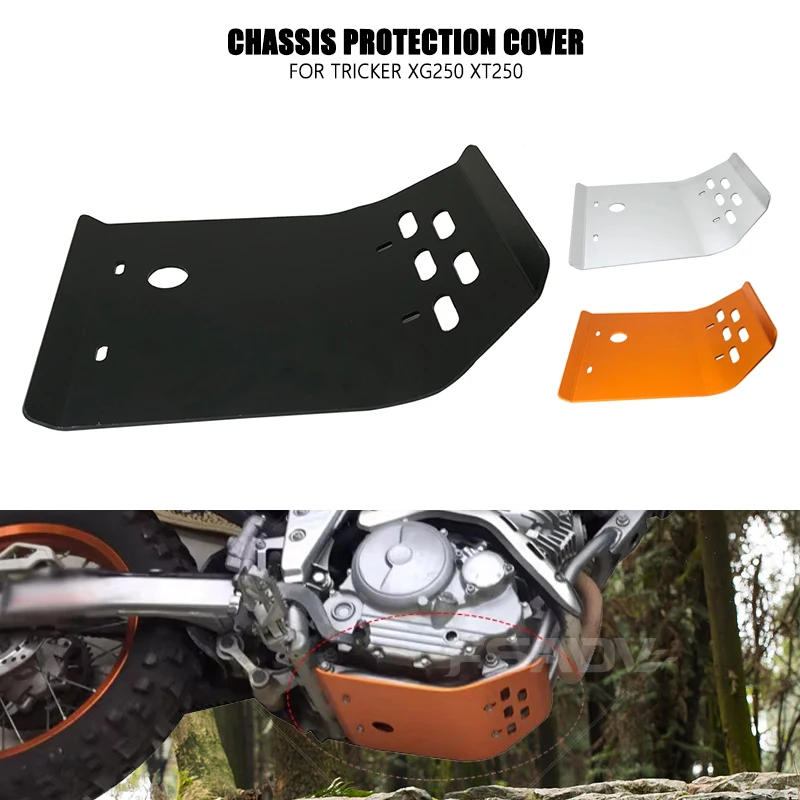 For YAMAHA Serow XT250 Skid Plate Protector XT250X Tricker XG250 XT XG ...