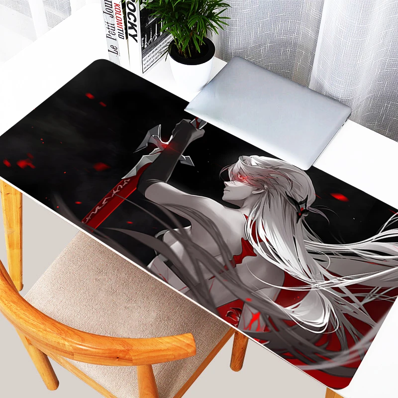 Acheron-Honkai-Star-Rail-Mouse-Pad-XXL-Black-And-White-Mousepad-Laptop ...