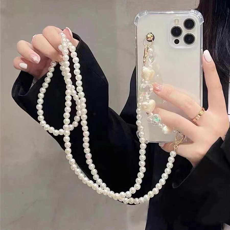 Luxury Chain wrist Crossbody Strap Lanyard Phone Case Phone Case For ...