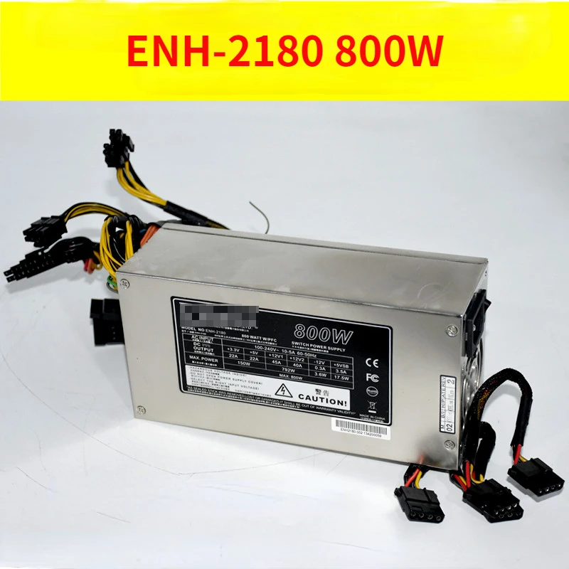 ENH-2180-800W-Original-For-2U-Server-Power-Supply-PFC-Active-Power ...