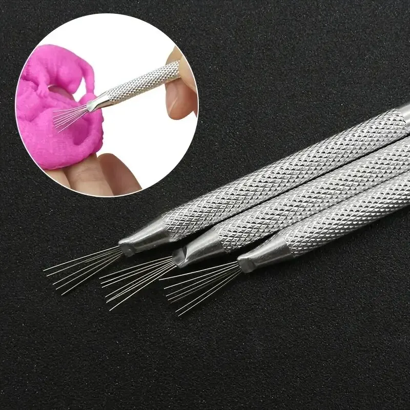 1pc-7-Pin-Feather-Wire-Texture-Ceramics-Tools-Polymer-Clay-Sculpting ...