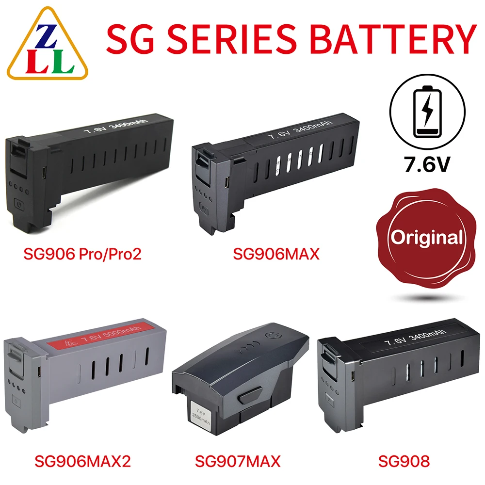 ZLL-SG906-MAX2-Original-Drone-Batteries-SG906-Pro-2-MAX-SG907MAX-SG908 ...