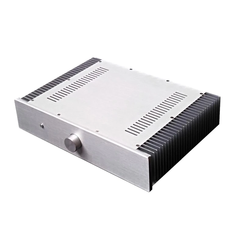 430*90*308MM all aluminum power amplifier case Class A power amplifier ...