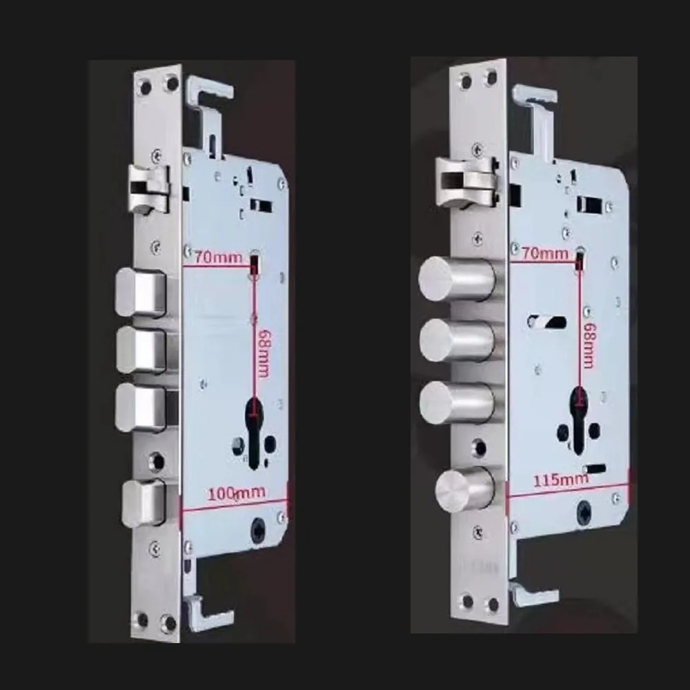 Smart-Lock-Body-Size-7068-7568-Stainless-Steel-Finger-Print-Lock-Body ...