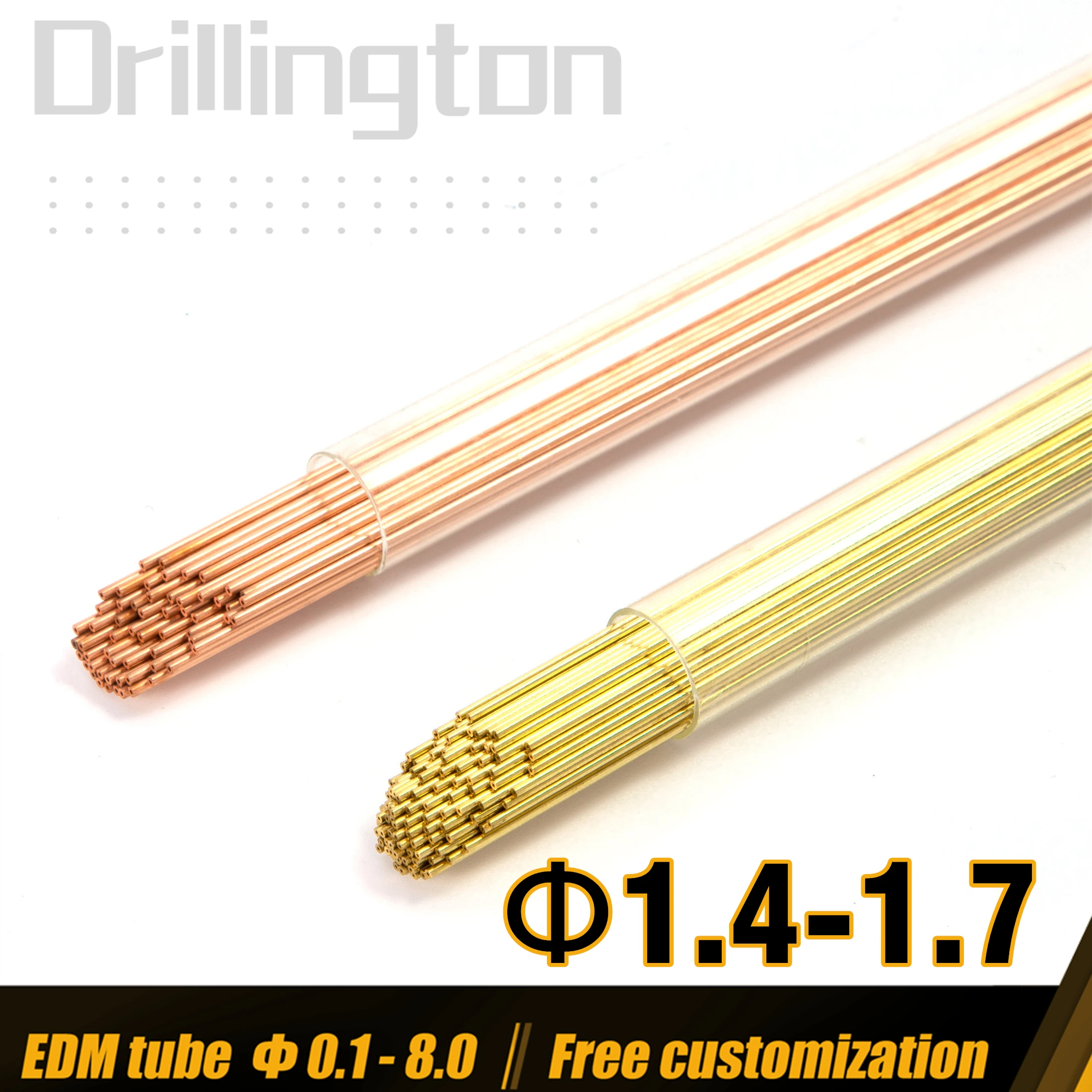Drillington-EDM-Tube-Brass-Copper-Tube-1-4mm-1-5mm-1-6mm-1-7mm-400mm ...