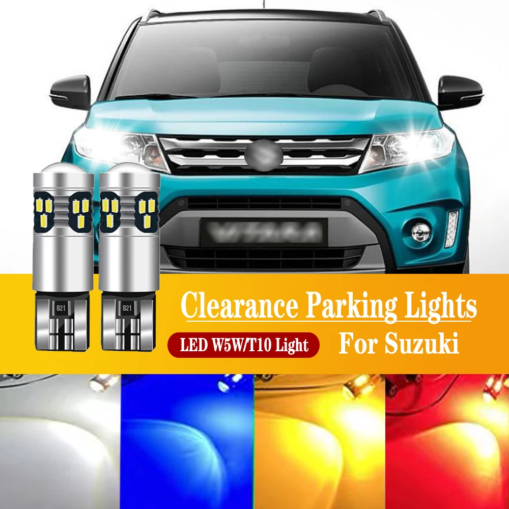 2pcs LED Clearance Light Parking Lamp W5W T10 CANbus For Suzuki Vitara ...