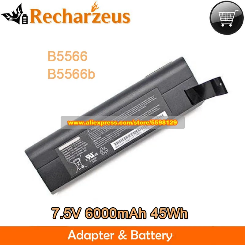 Genuine 7.4V 6000mAh 44Wh B5566 B5566b B5566 Battery for Sagemcom ...