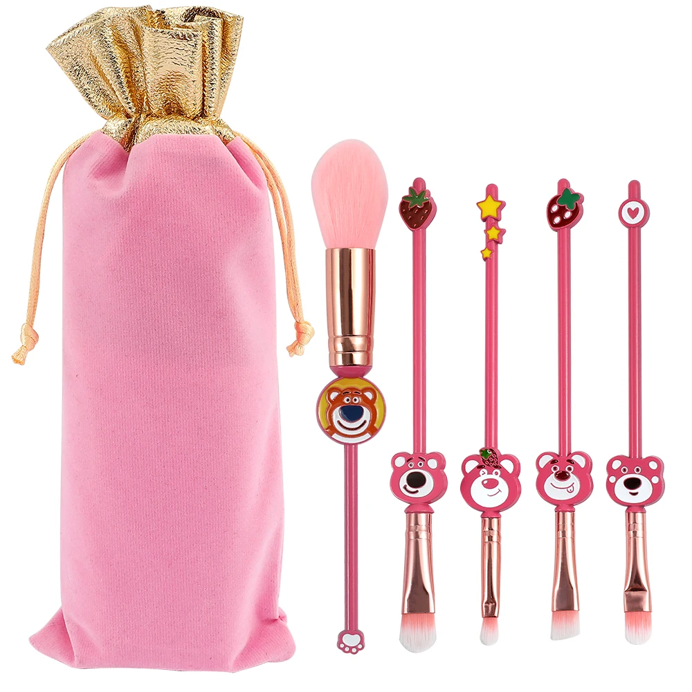 5Pcs-Disney-Toy-Story-Cute-Lotso-Makeup-Brushes-Set-for-Women-Girls ...