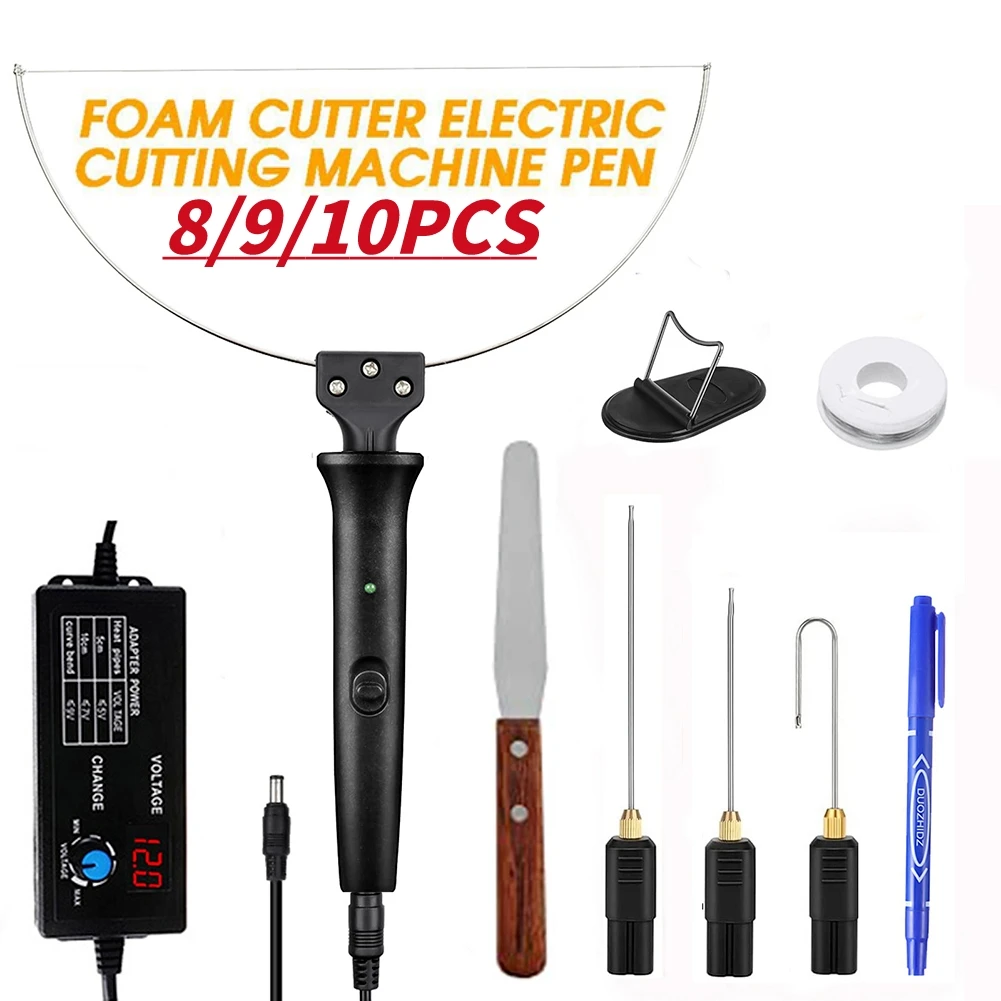 8-9-10pcs-set-Styrofoam-Cutting-Tool-Heating-Wire-Electric-Cutting ...