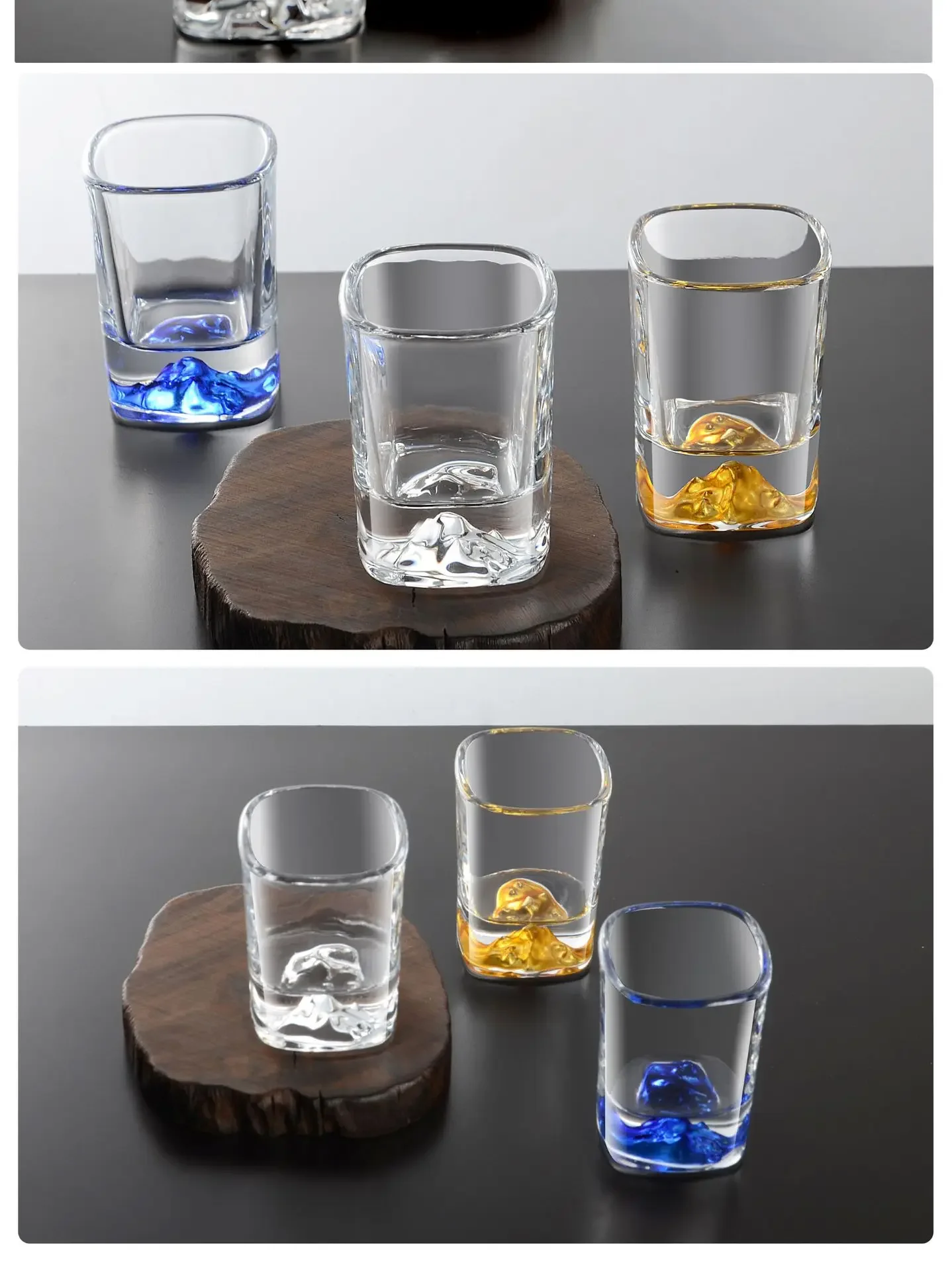 Snow-Mountain-Glass-Iceberg-Cup-Bar-Square-Cup-White-Wine-Glass-Vodka ...