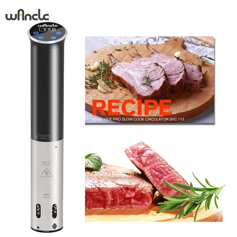 1100W IPX7 Waterproof Sous Vide Cooker Immersion Circulator Accurate ...