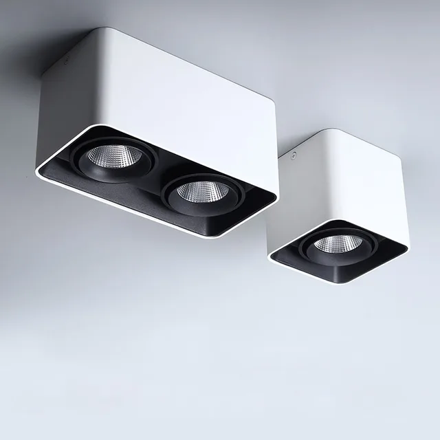 Surface Mounted Square LED Spotlights - Lighting4Home