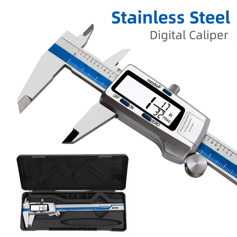 Calibrador-Digital-ET52-de-150mm-y-6-pulgadas-calibrador-electr-nico-de ...