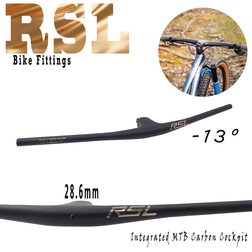 2024-RSL-T1000-Handlebar-13degree-Integrated-MTB-Carbon-Cockpit ...