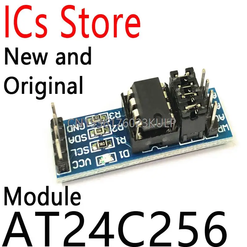 2PCS-New-I2C-IIC-Interface-EEPROM-Memory-Module-8P-Chip-Power-Supply ...