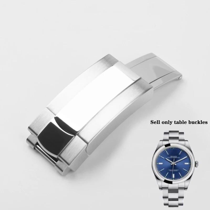 904 Stainless Steel Folding Buckle for Rolex Submariner Oysterflex ...