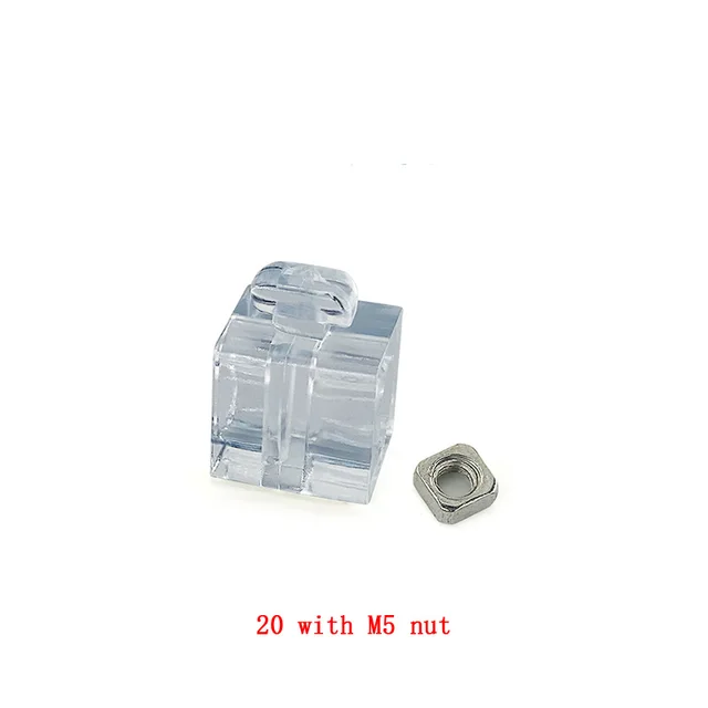 4pcs/lot 2020 3030 Aluminum Spacer Block 4040 4545 Interval Connection ...