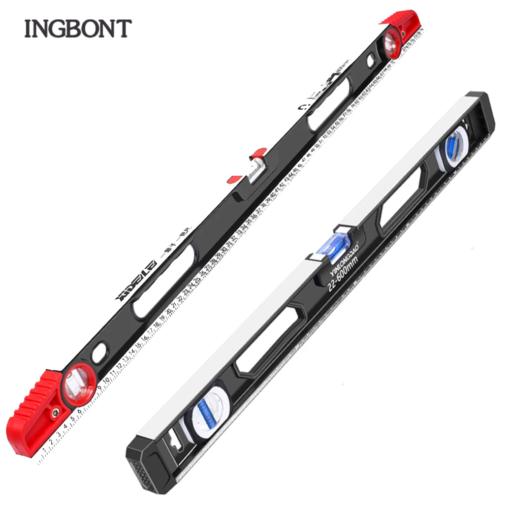 INGBONT-High-Precision-Level-Spirit-Ruler-Aluminum-Inclinometer-With ...