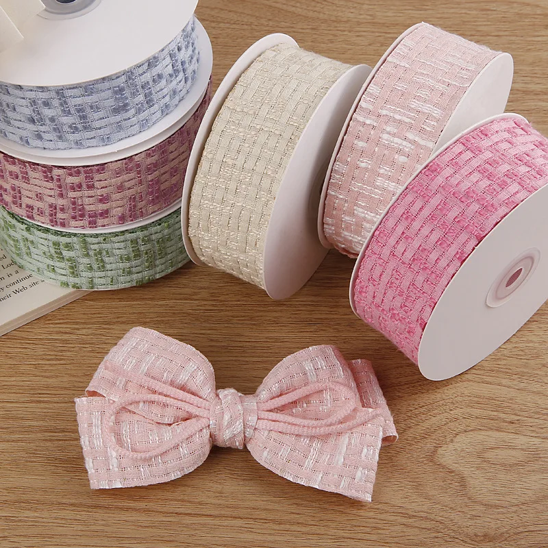10yards-25-40mm-Small-Fragrant-Wind-Woven-Ribbon-for-Diy-Bow-Hair-Shoes ...