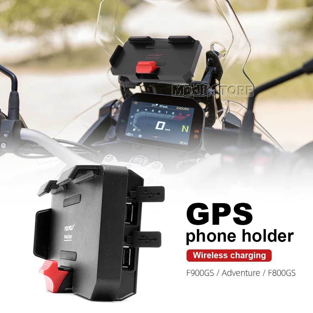 New-Phone-Holder-Wireless-Charger-For-BMW-F900GS-f900gs-Adventure ...